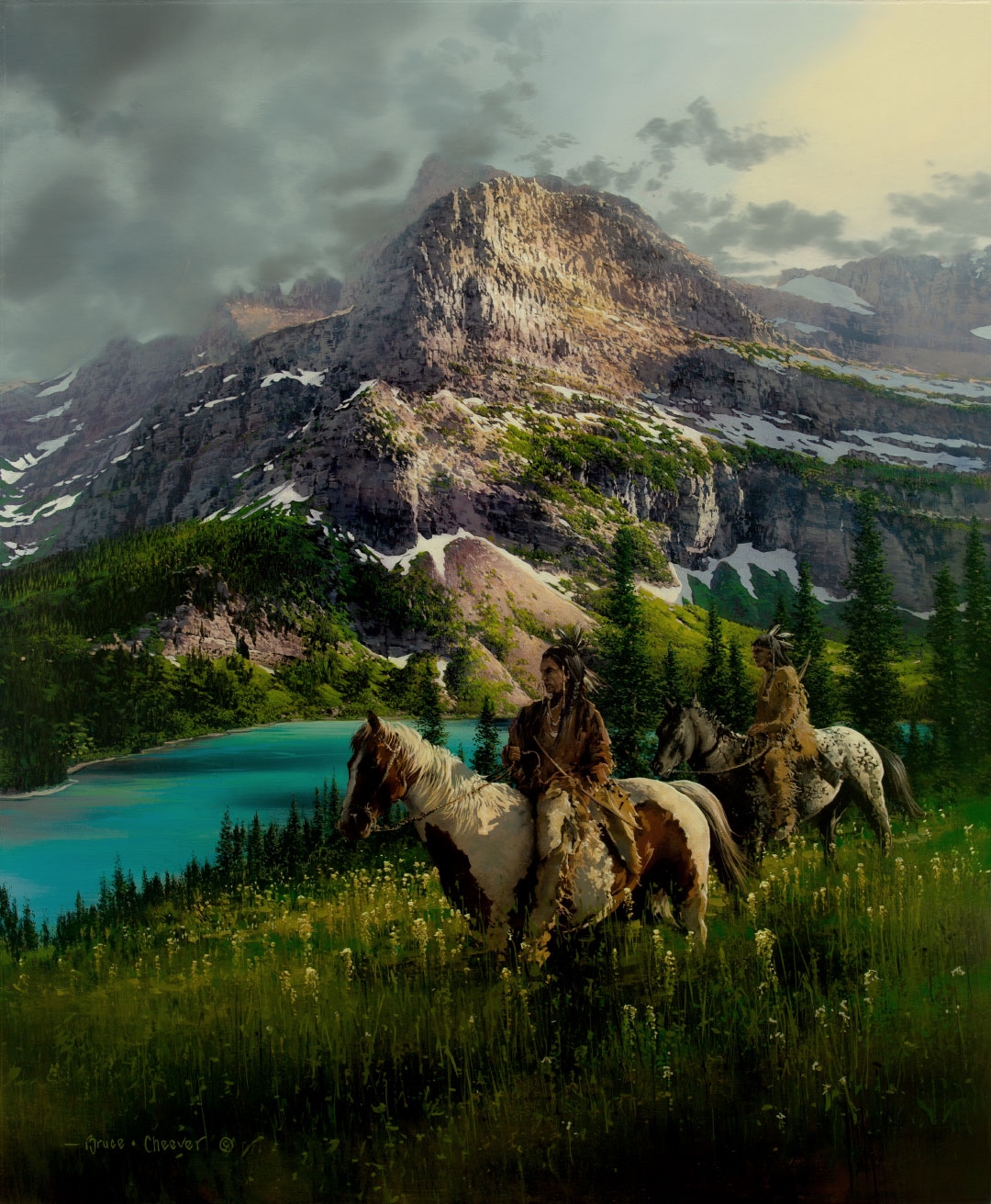 Bruce Cheever | Moving Through the Bear Grass | MutualArt