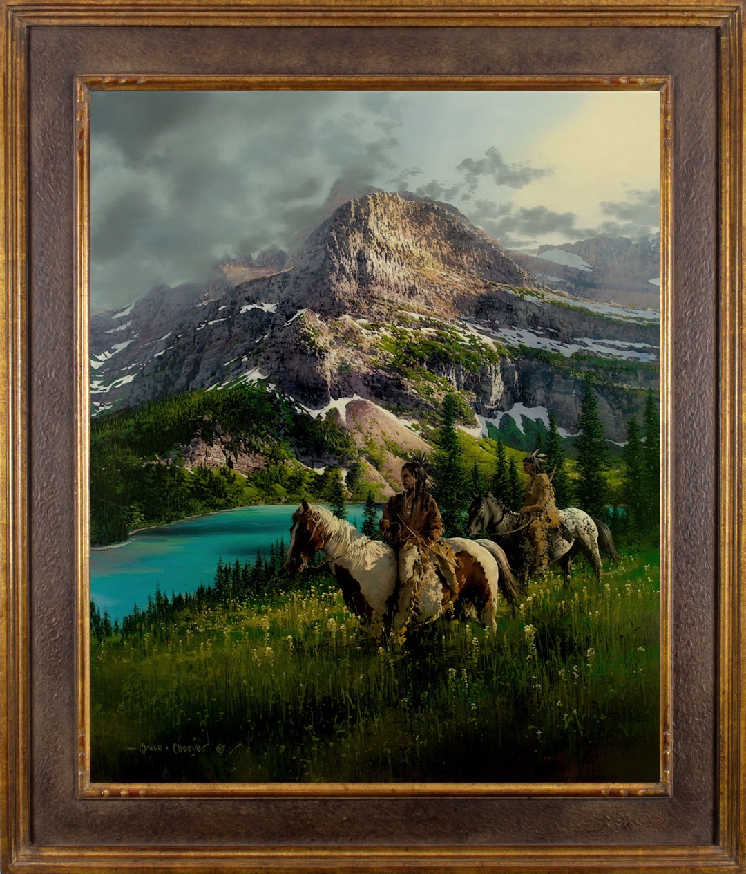 Bruce Cheever | Moving Through the Bear Grass | MutualArt