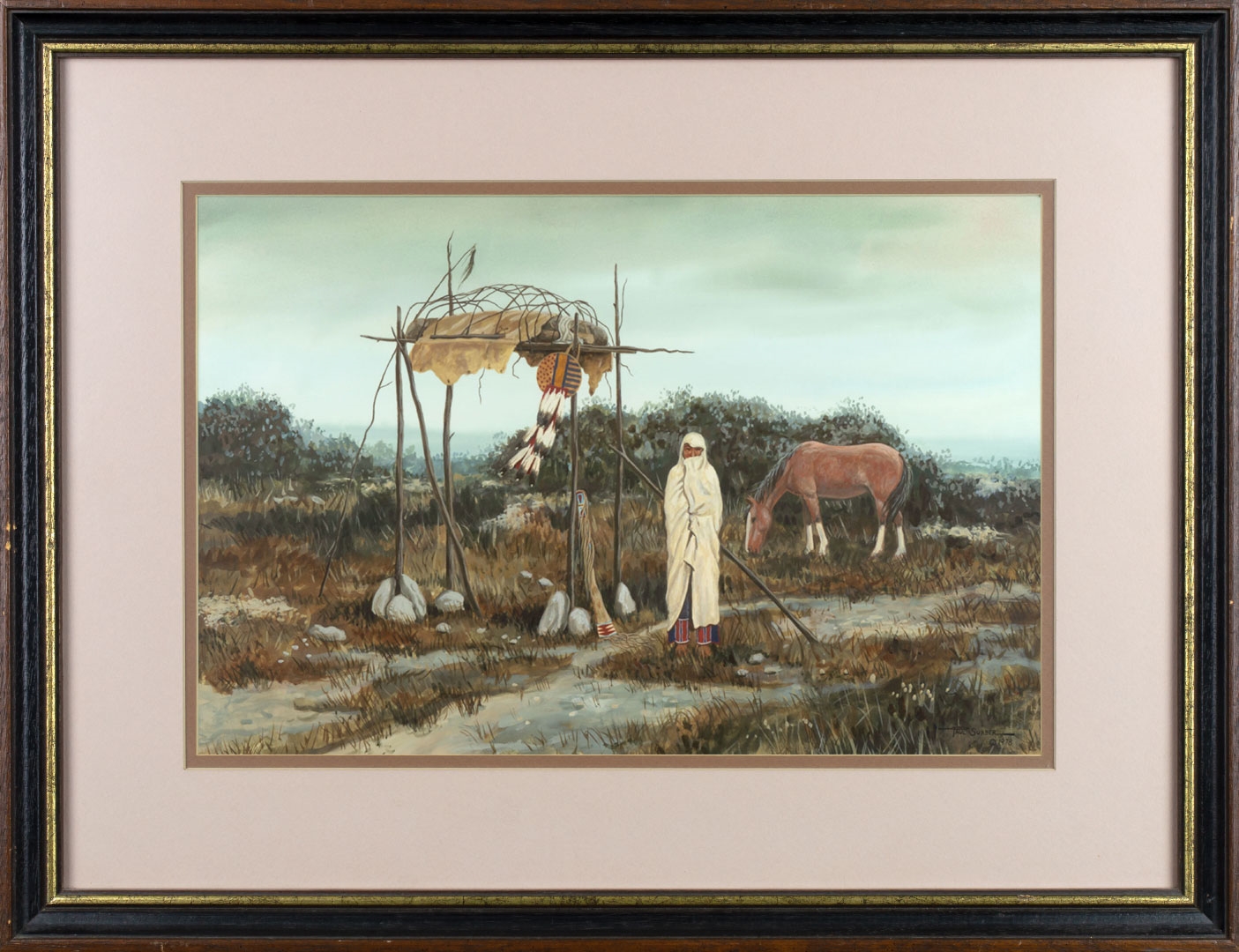 Paul Surber | Burial (1978) | MutualArt