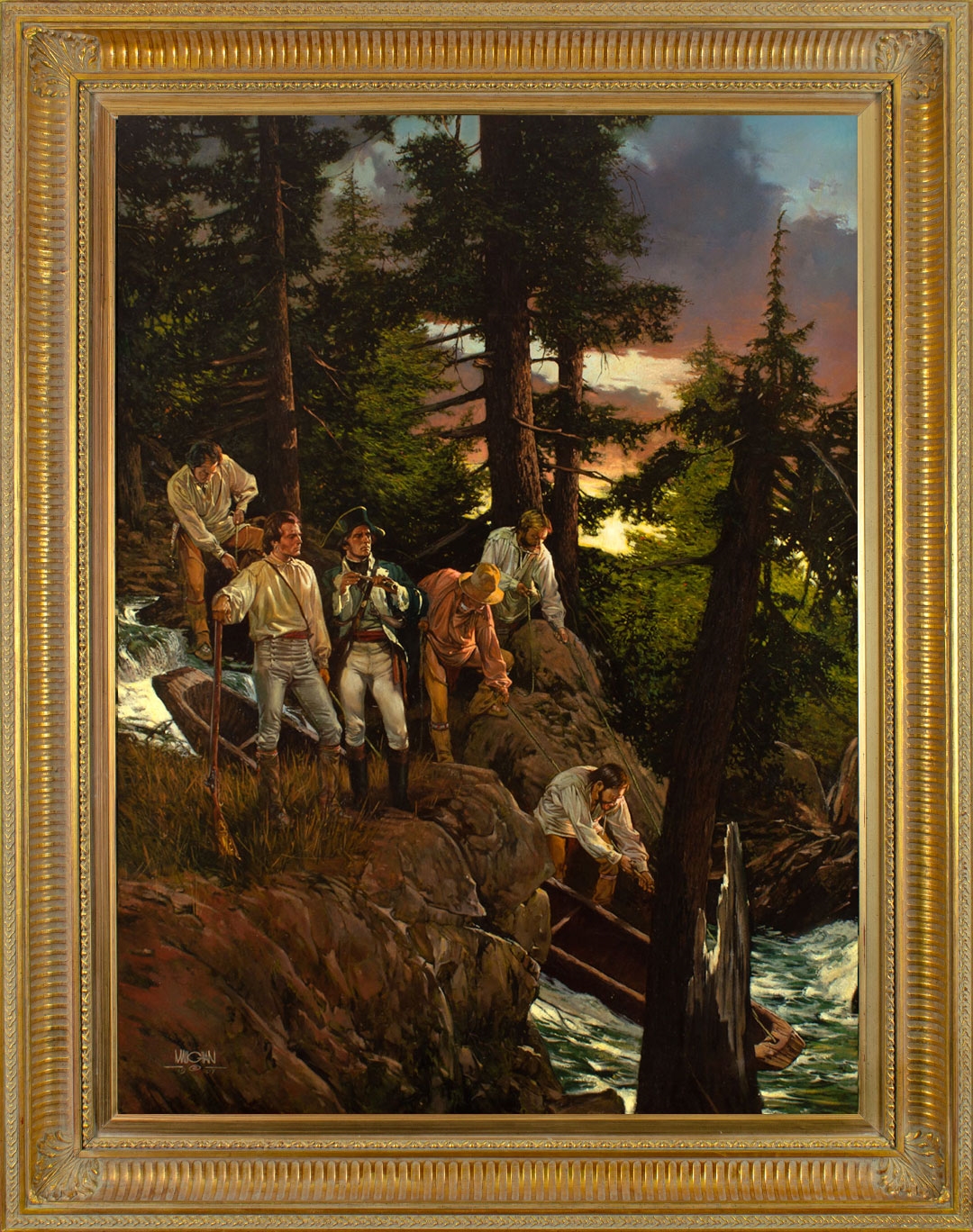 William Maughan | Untitled (Lewis and Clark) (1987) | MutualArt