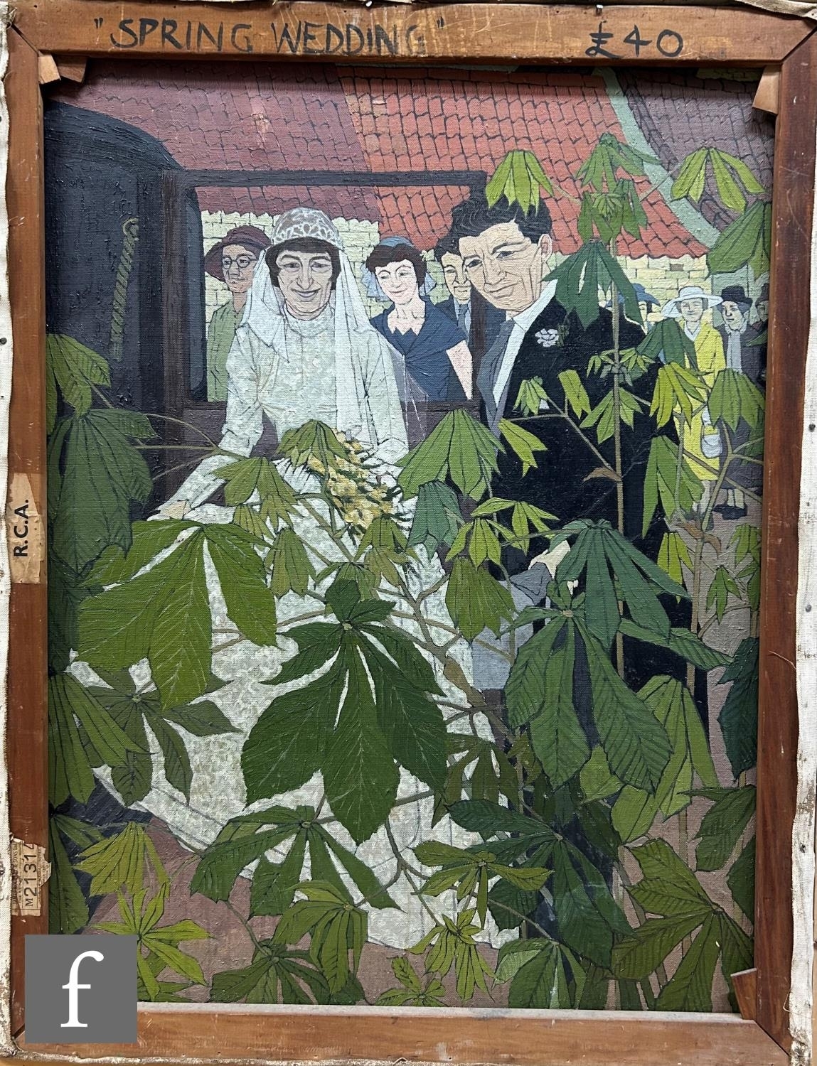 Shirley Teed | 'Interior of the White Hart' (1953) | MutualArt