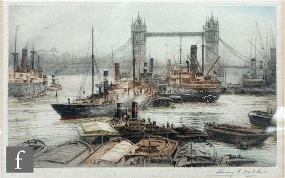 Henry G. Walker | 'Pool of London' | MutualArt
