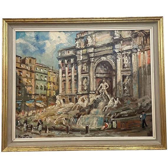 Carlo Montesi | TREVI FOUNTAIN ROME (20th Century) | MutualArt