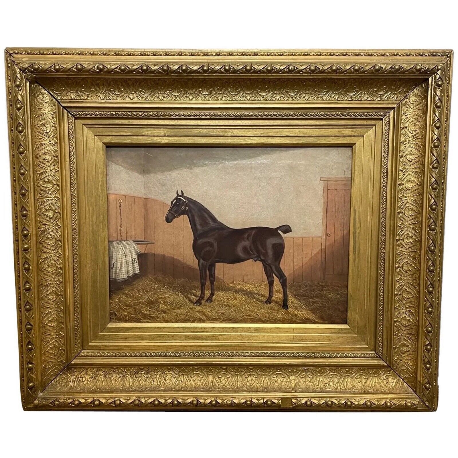 Albert Clark | PORTRAIT OF A BAY HUNTER HORSE | MutualArt