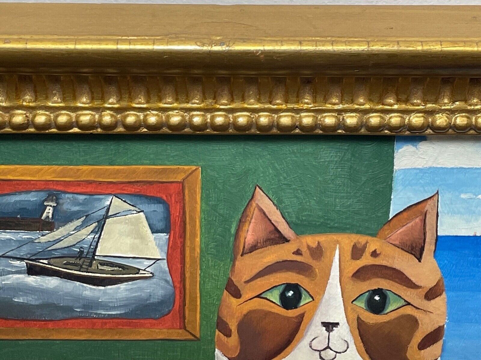 Martin Leman | CORNISH GINGER STRIPED CATS (Mid 20th Century) | MutualArt