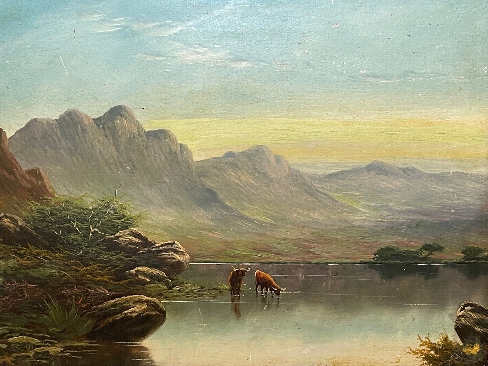 B. Ward | SCOTTISH HIGHLANDS LOCH | MutualArt