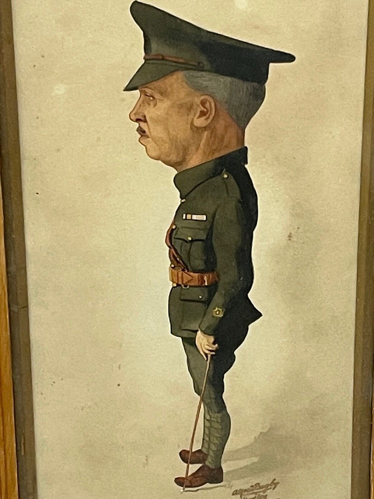 Alfred Bugby | WW1 MILITARY SERGEANT MAJOR PAINTING (Early 20th Century ...