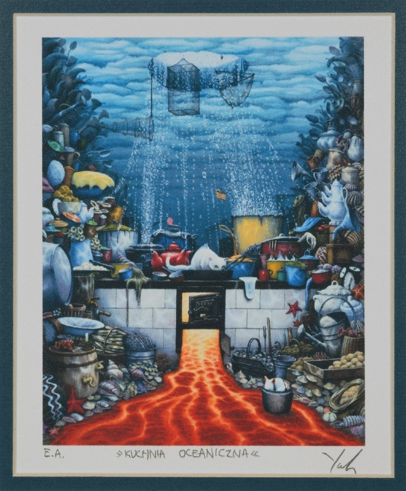 Jacek Yerka | Tęcza (2002) | MutualArt