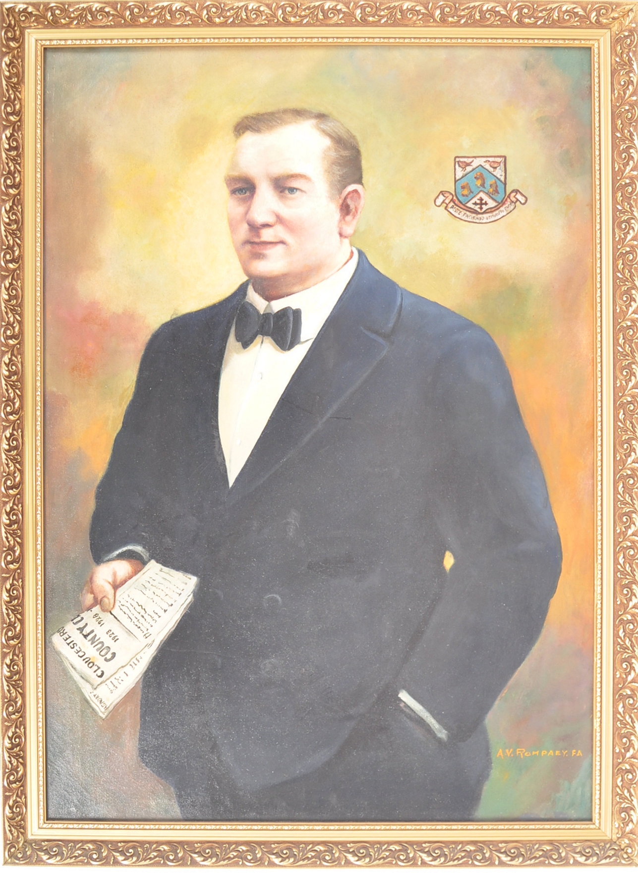 Antoon Van Rompaey | PORTRAIT OF FRANK WREN (Early 20th Century ...