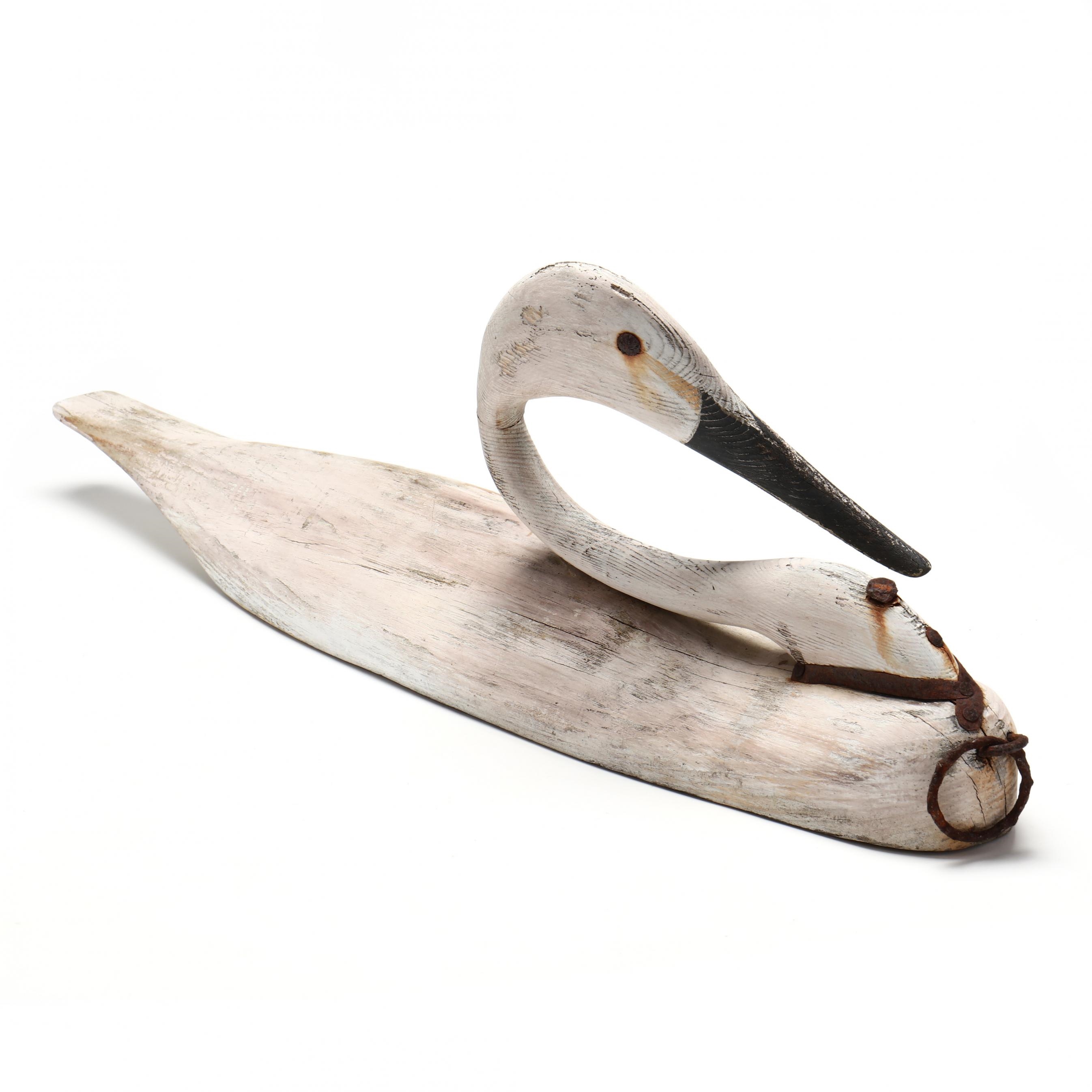Kenneth Roy Coghill | Carved Swan Decoy (Late 20th Century) | MutualArt