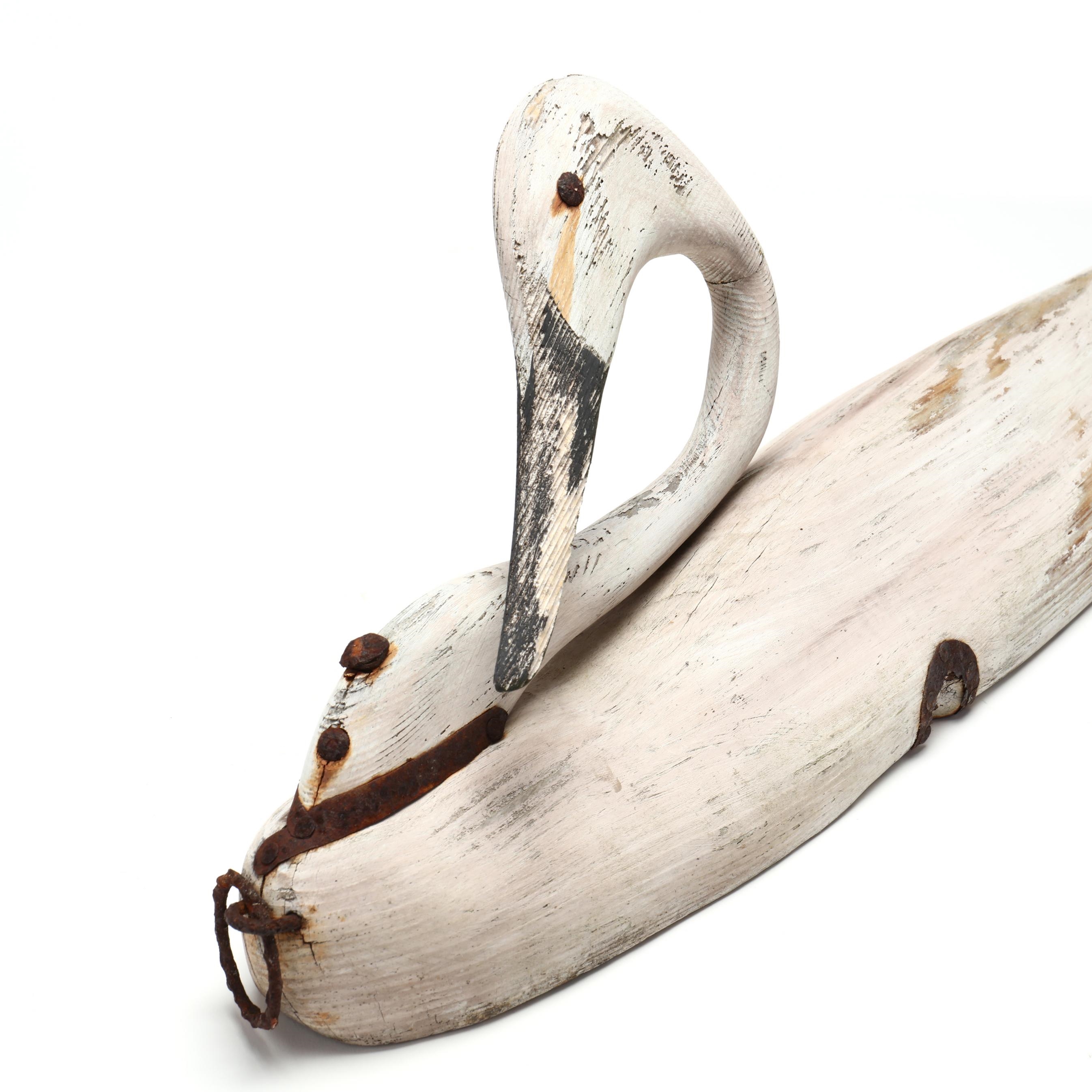 Kenneth Roy Coghill | Carved Swan Decoy (Late 20th Century) | MutualArt