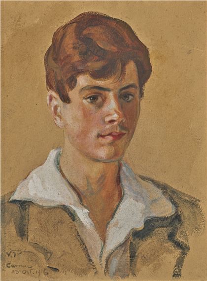Victor-Émile Prouvé | PORTRAIT DE JEAN PROUVÉ (1916) | MutualArt