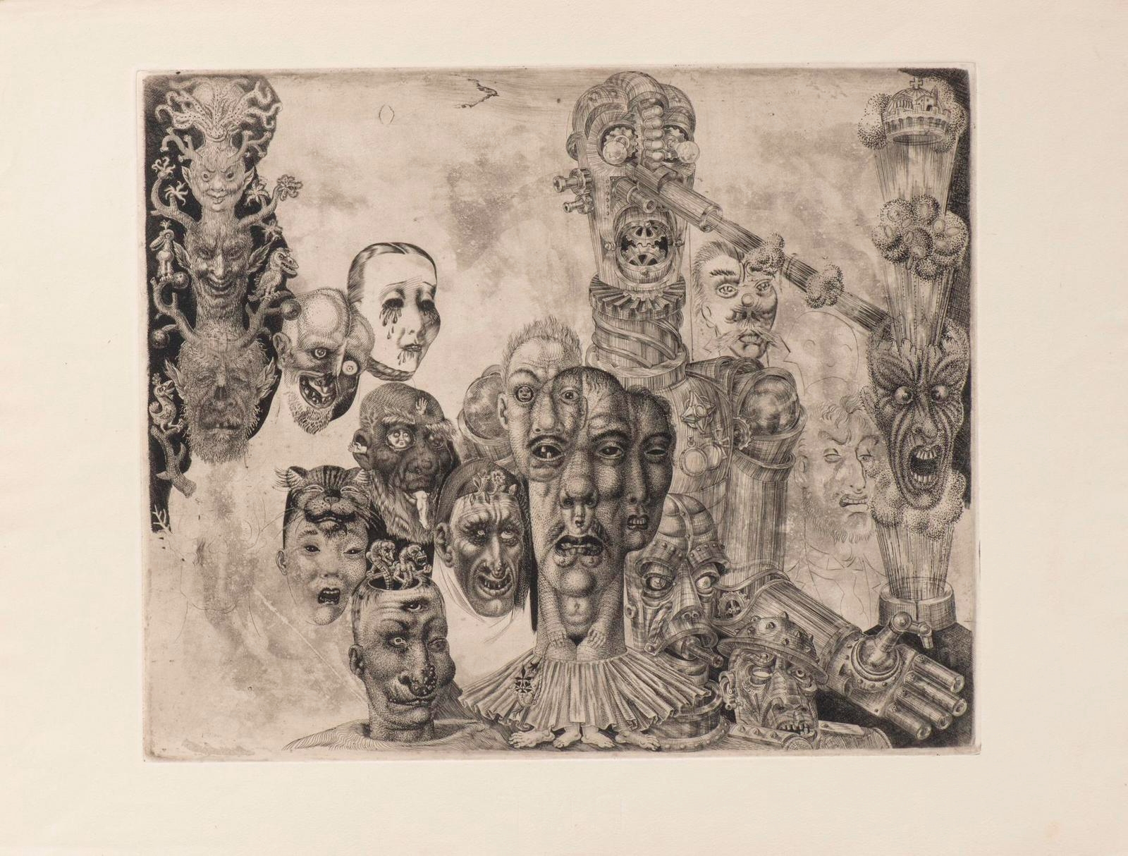 Eduard Wiiralt | Põrgu (1930 - 1932) | MutualArt