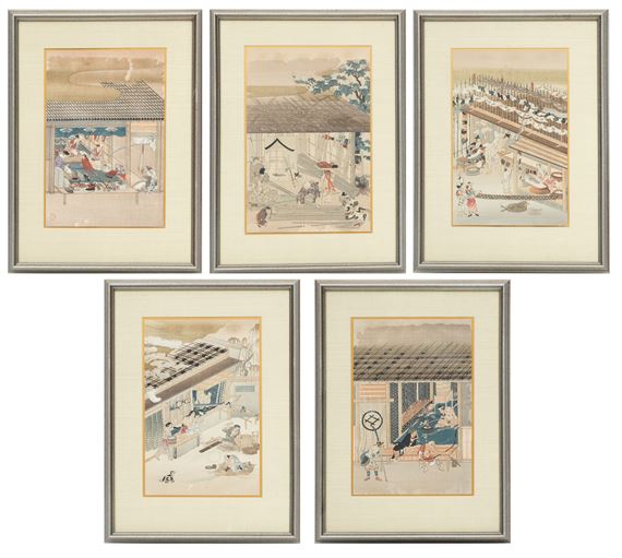 Tosa Mitsuoki | Mitsuoki Tosa (Japanese, 1617-1691) Edo Woodblock ...