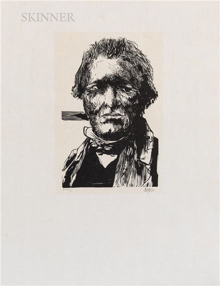 Leonard Baskin | Laus Pictorum (1969) | MutualArt