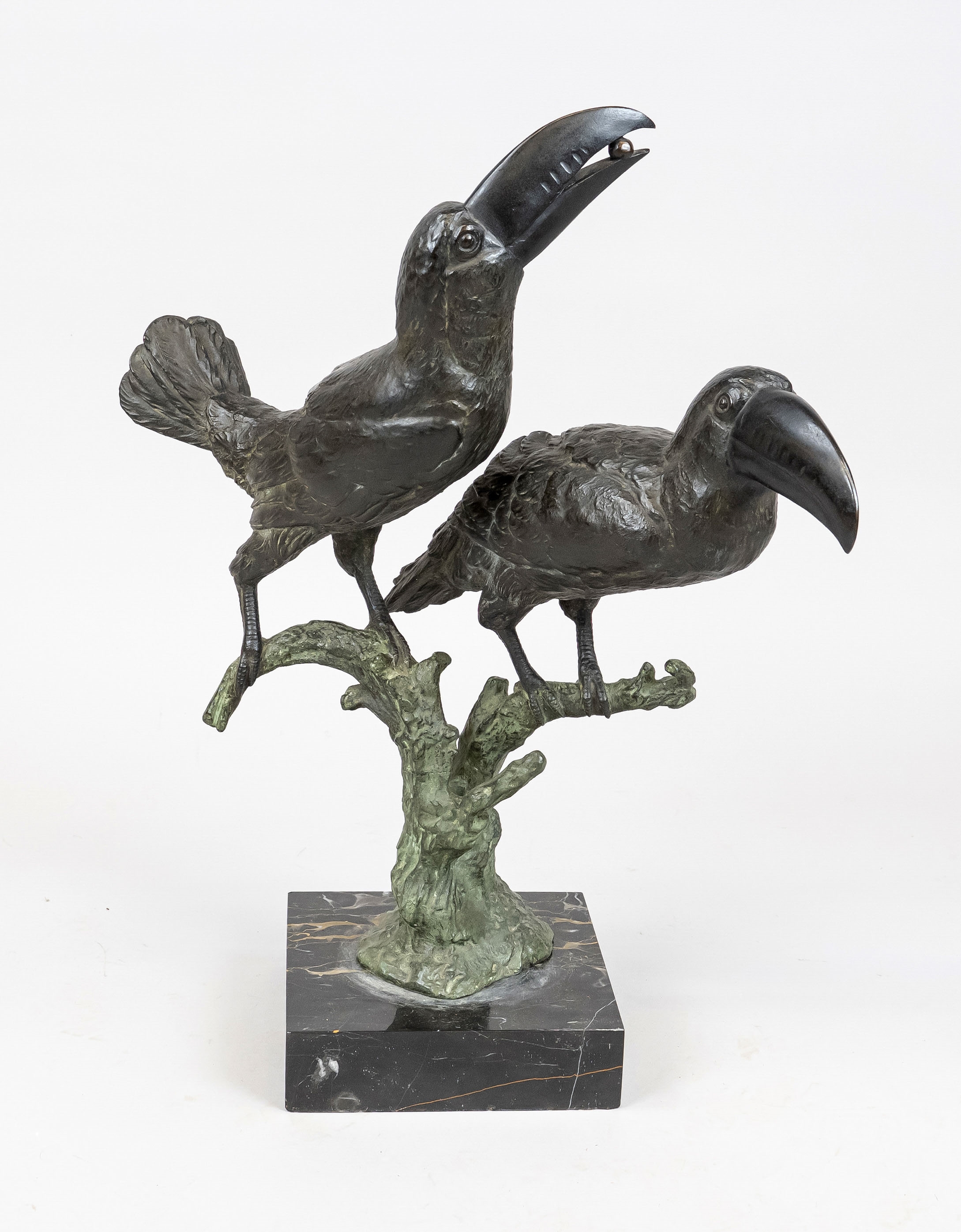 Anton Büschelberger | two toucans on a branch | MutualArt