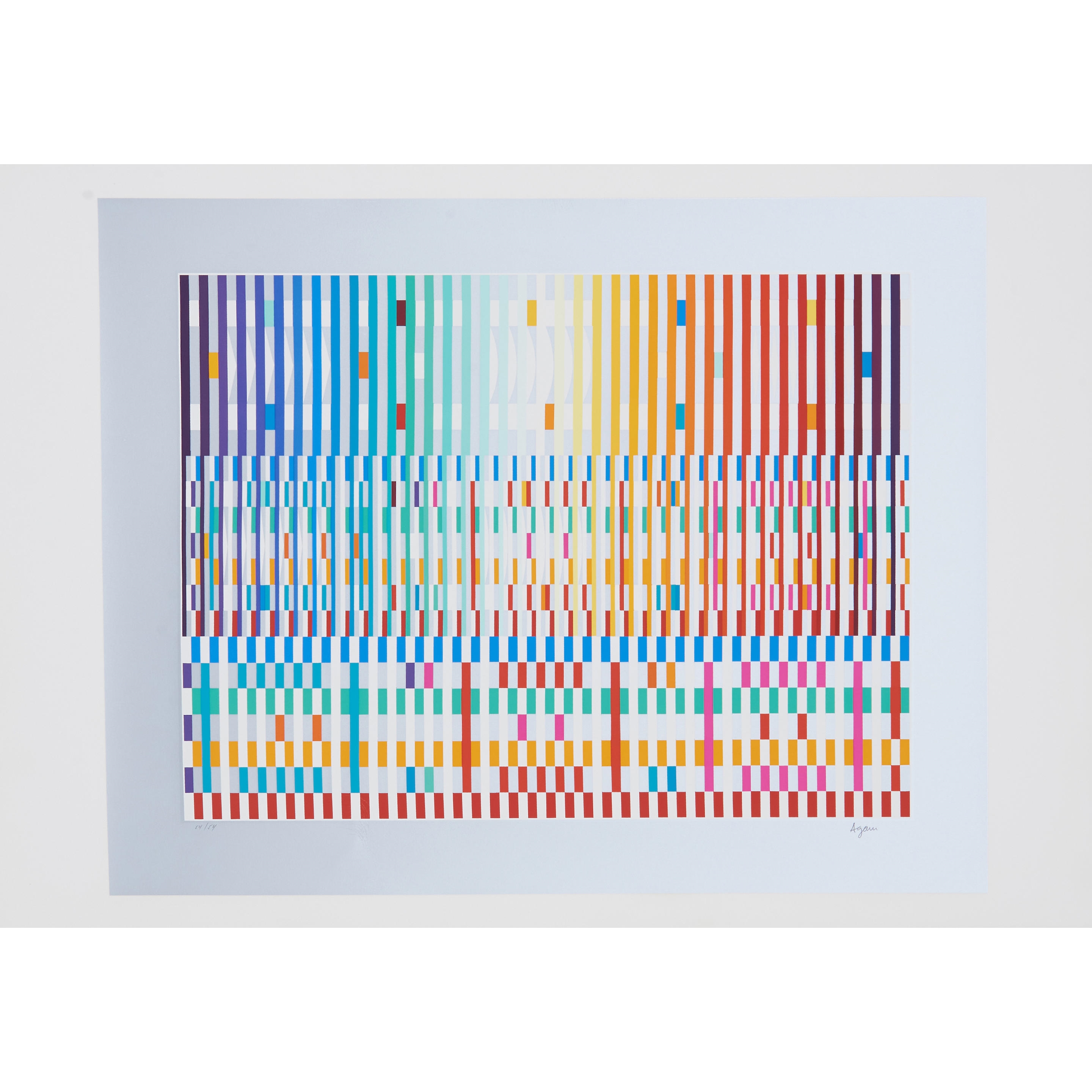 Yaacov Agam | The Blessing (Circa 1990) | MutualArt