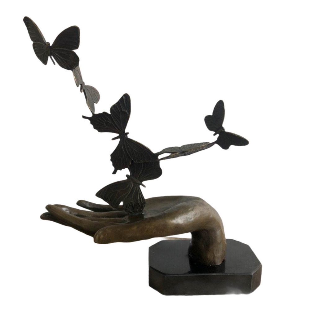 Miguel Fernando López (Milo) | A Hand Full of Butterflies | MutualArt