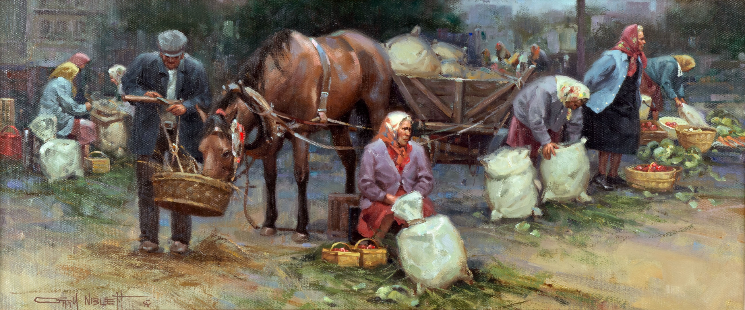 Gary Niblett | The Canyon Overlook | MutualArt