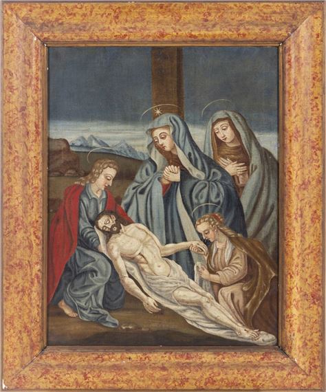 Portuguese School, 17th Century | DESCIDA DA CRUZ | MutualArt