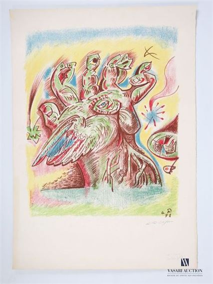 André Masson | The fertile hand | MutualArt