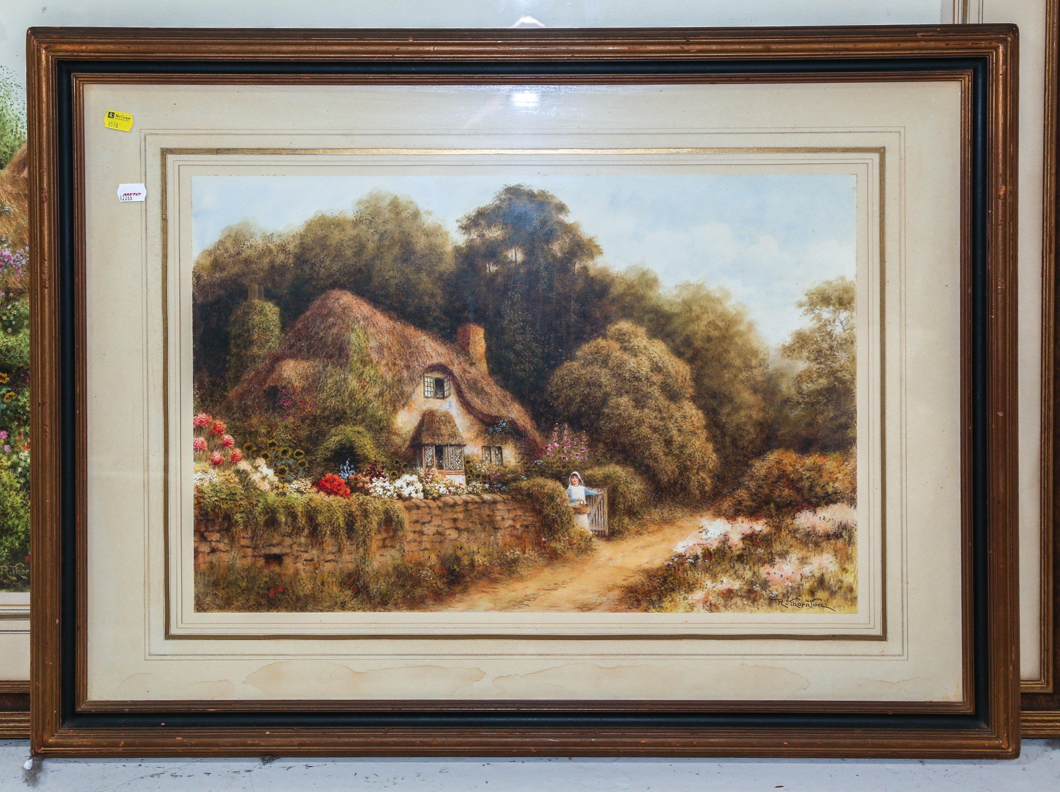 R. Thornton | Old Cottage at Chagford, Devonshire | MutualArt