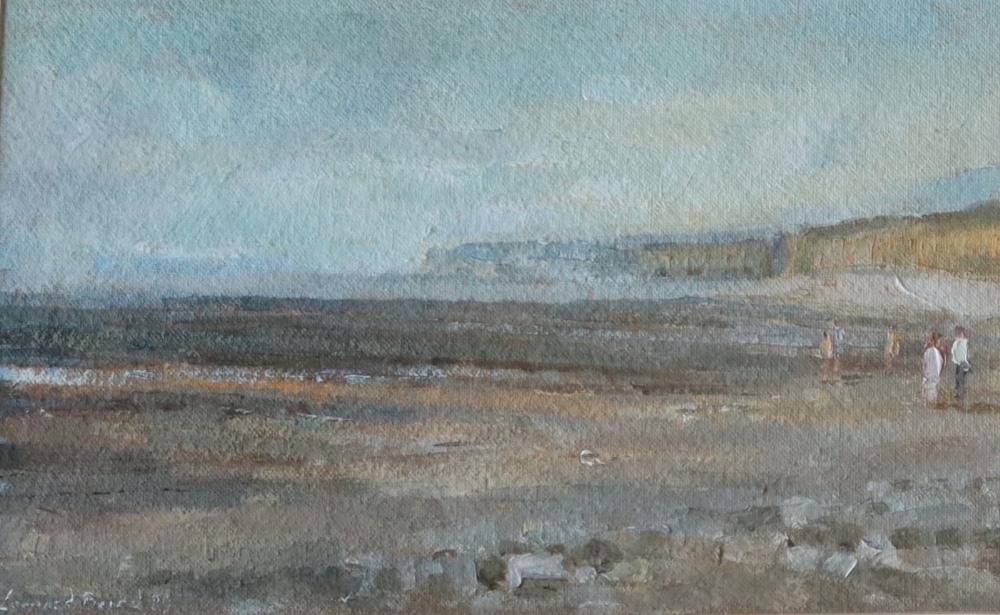 Leonard Beard | Leonard Beard A beach scene Oil on canvas Signed 27 x ...