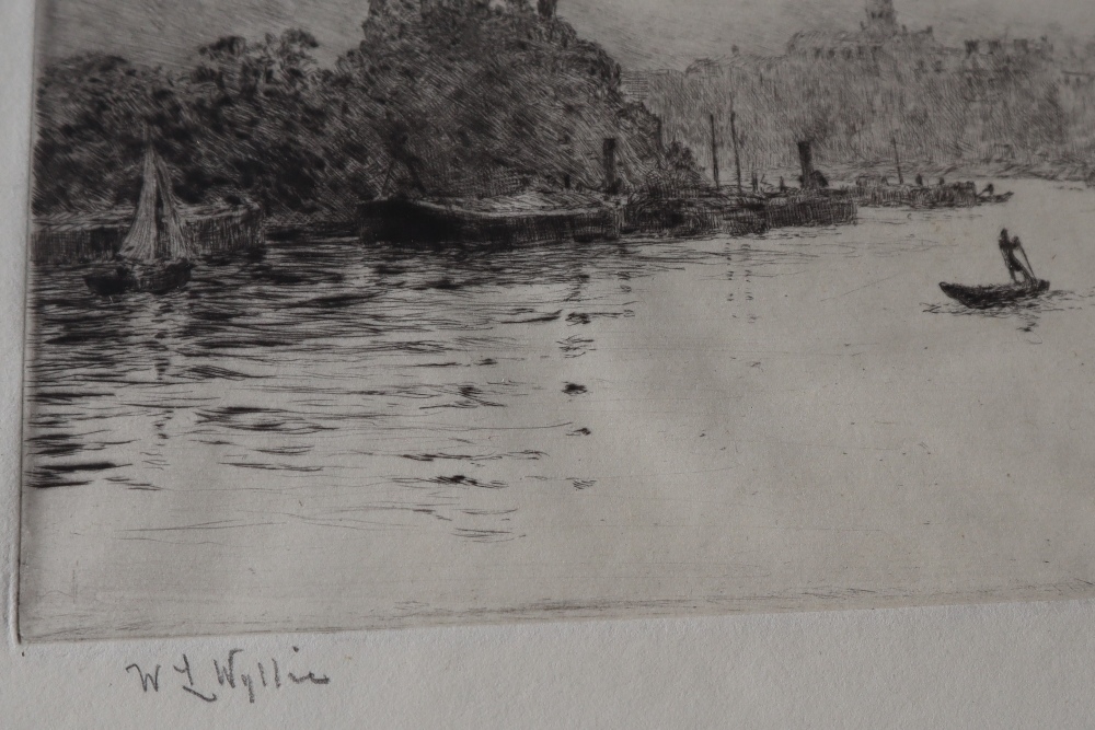 William Lionel Wyllie | William Lionel Wyllie Rouen An Etching Signed ...