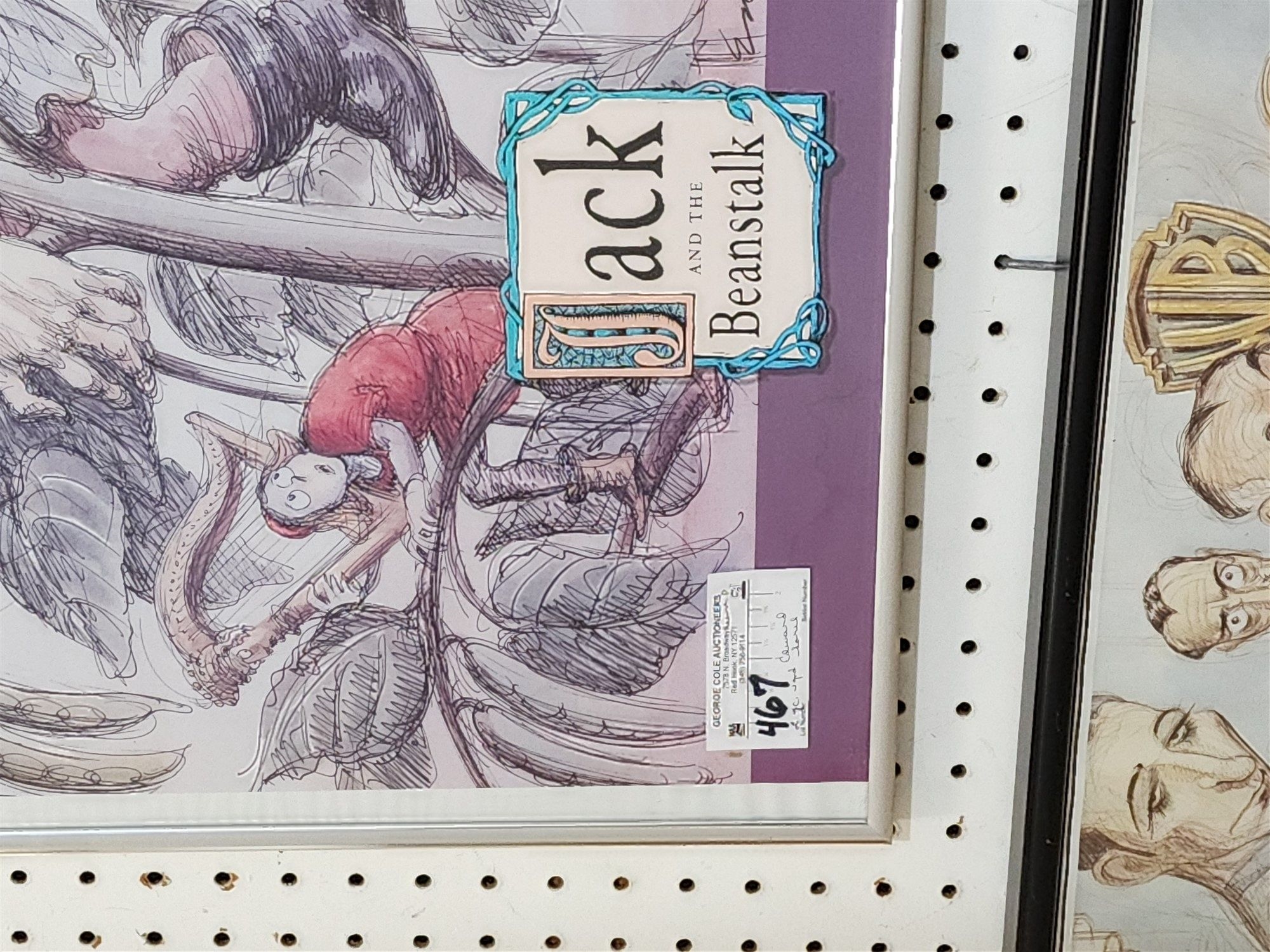 Edward Sorel | JOIN THE NEW SCHOOL FILM MOP AND jACK AND THE BEANSTALK ...