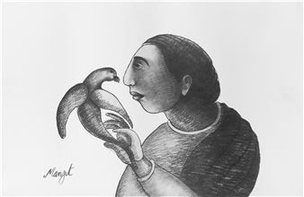 Manjit Bawa | 319 Artworks at Auction | MutualArt