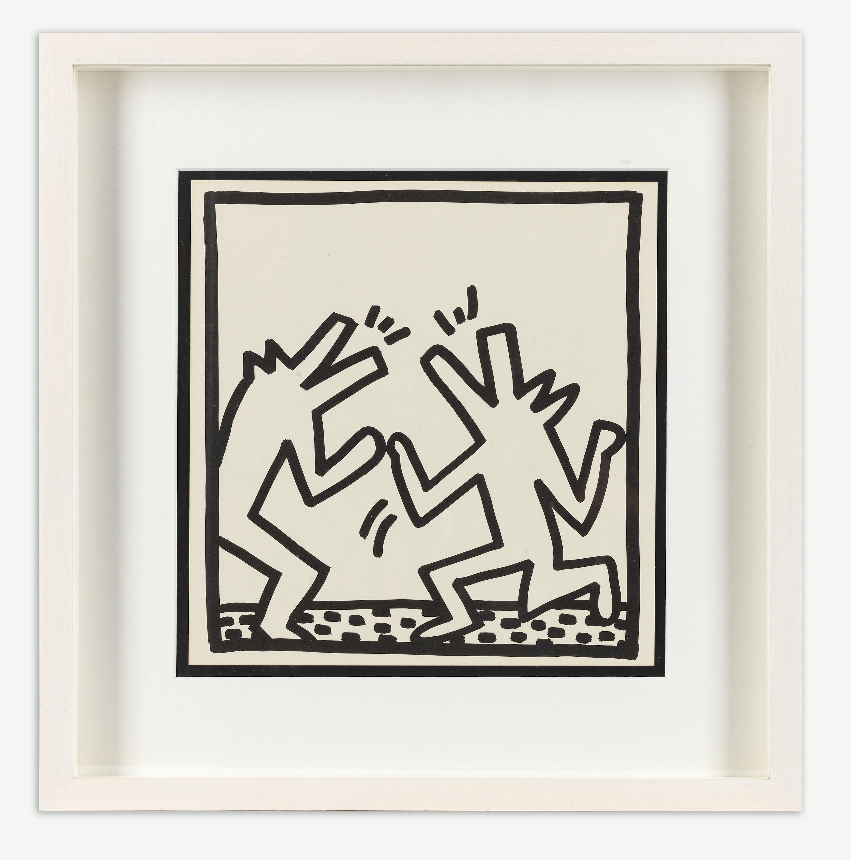 Keith Haring | Six Coloring Book Plates, from Keith Haring (1982 ...
