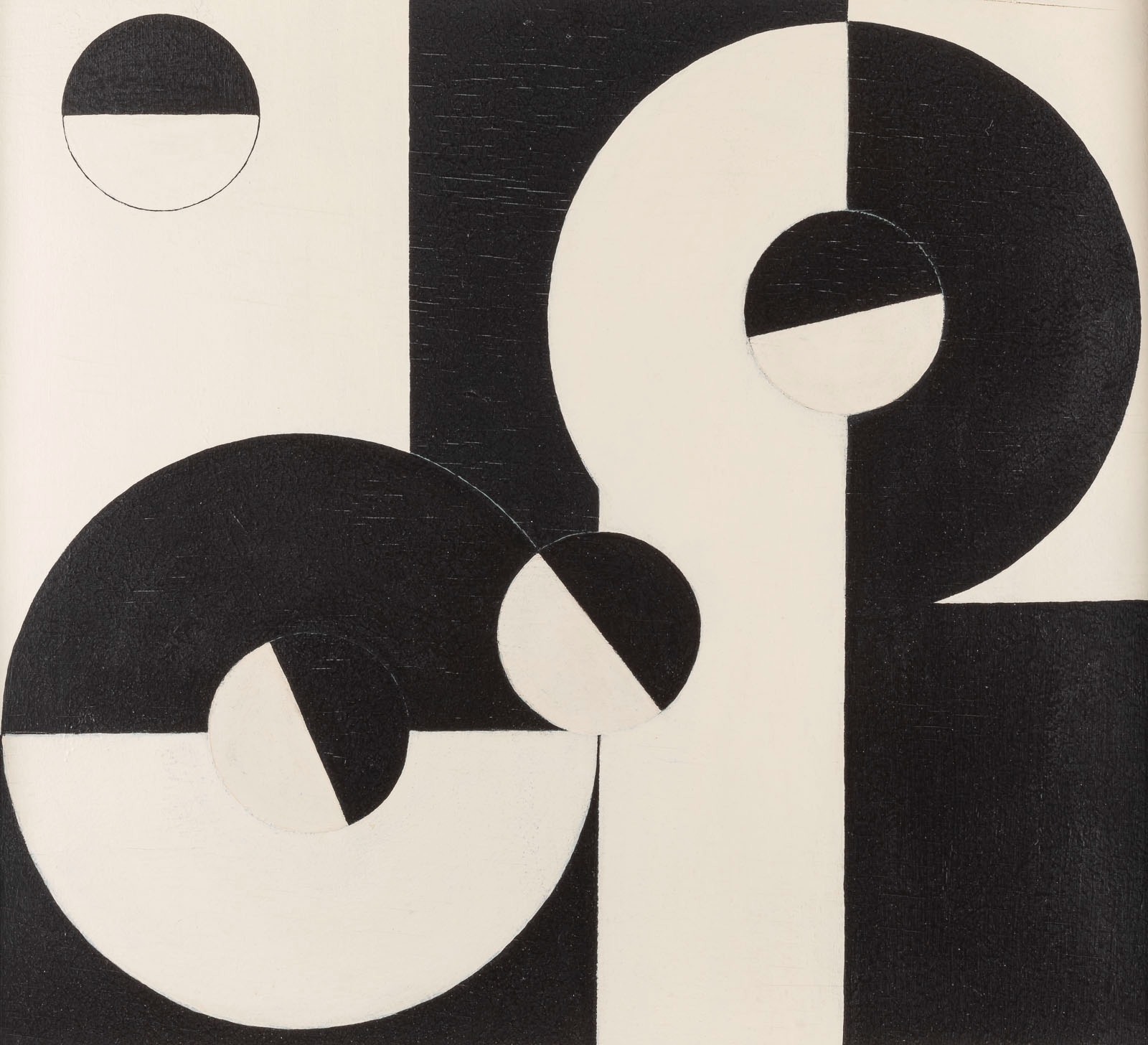 Modernist School, 20th Century | GEOMETRICAL BAUHAUS COMPOSITION ...