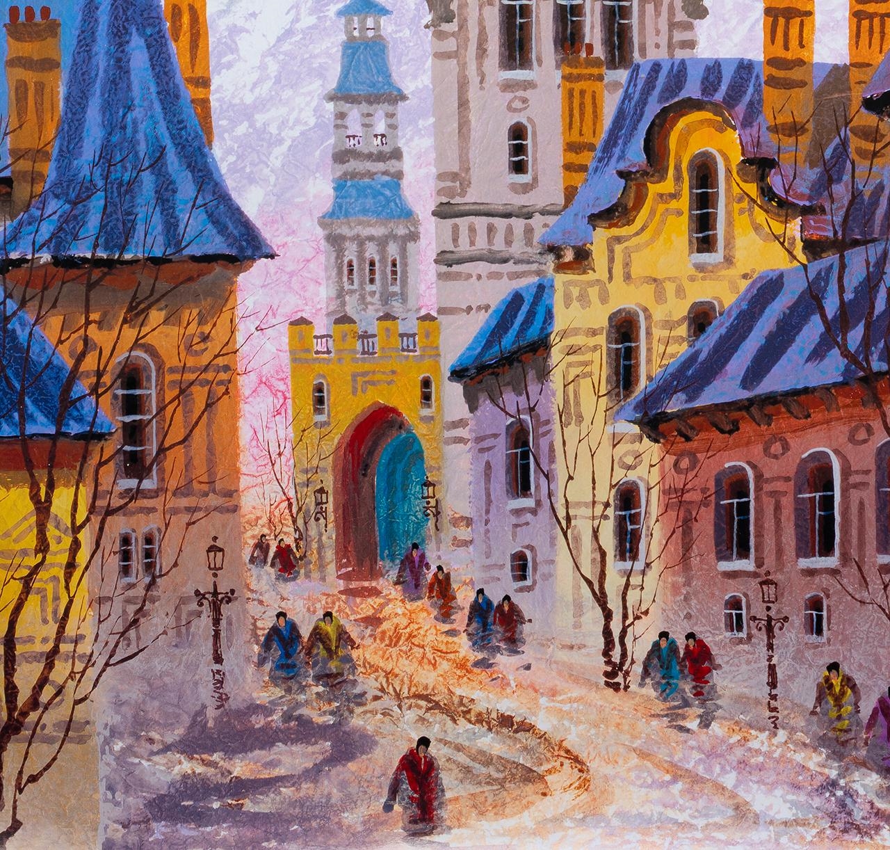 Anatole Krasnyansky | Street of Old Prague (2007) | MutualArt