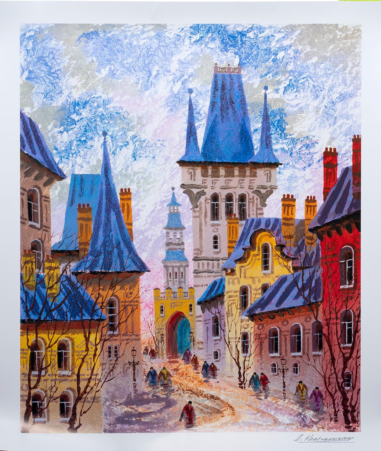 Anatole Krasnyansky | Street of Old Prague (2007) | MutualArt