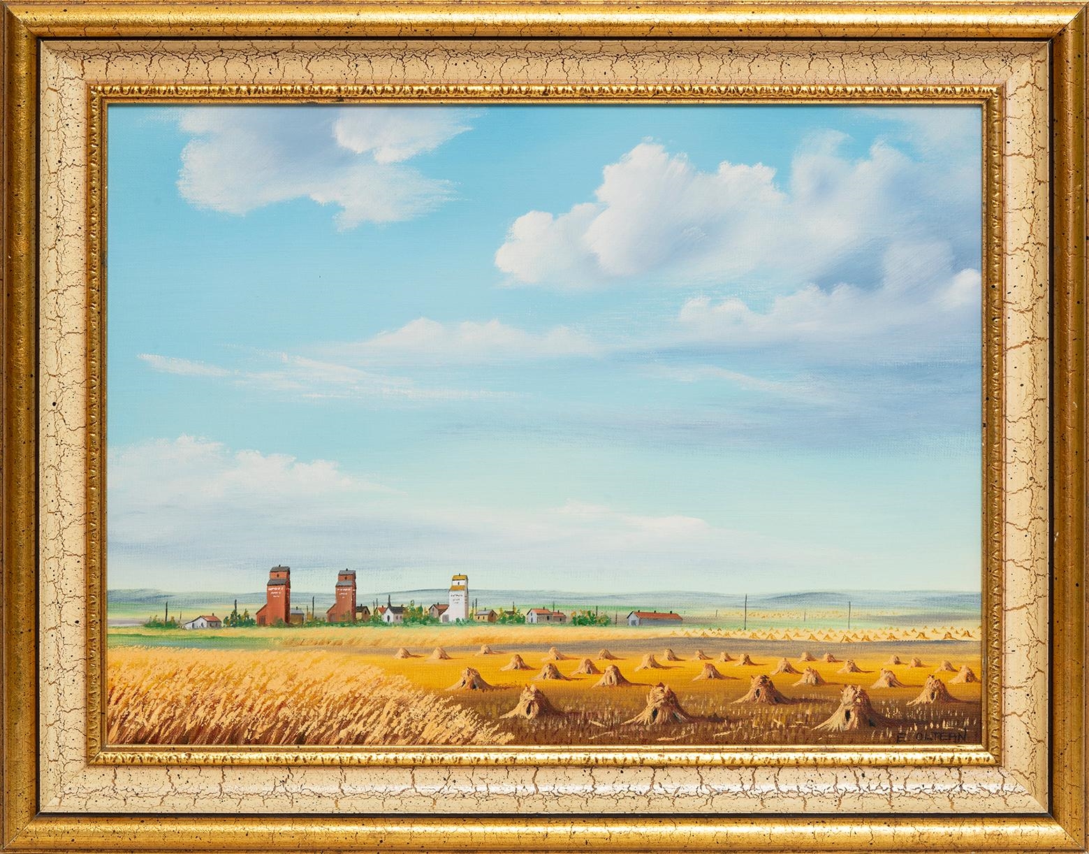 Eleanor Oltean | Untitled - Prairie Town | MutualArt