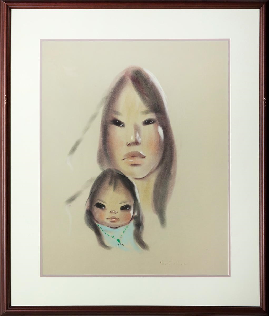 Gerda Christoffersen | Untitled - Indigenous Mother and Child | MutualArt