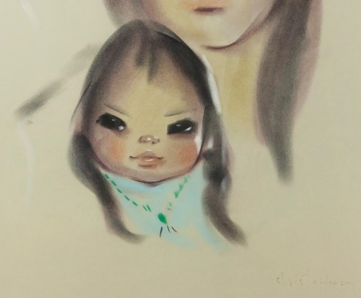 Gerda Christoffersen | Untitled - Indigenous Mother and Child | MutualArt