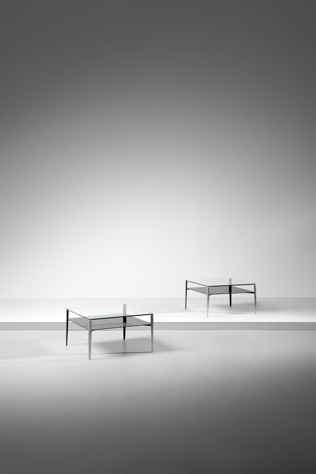 Max Ingrand | Pair of coffee tables | MutualArt