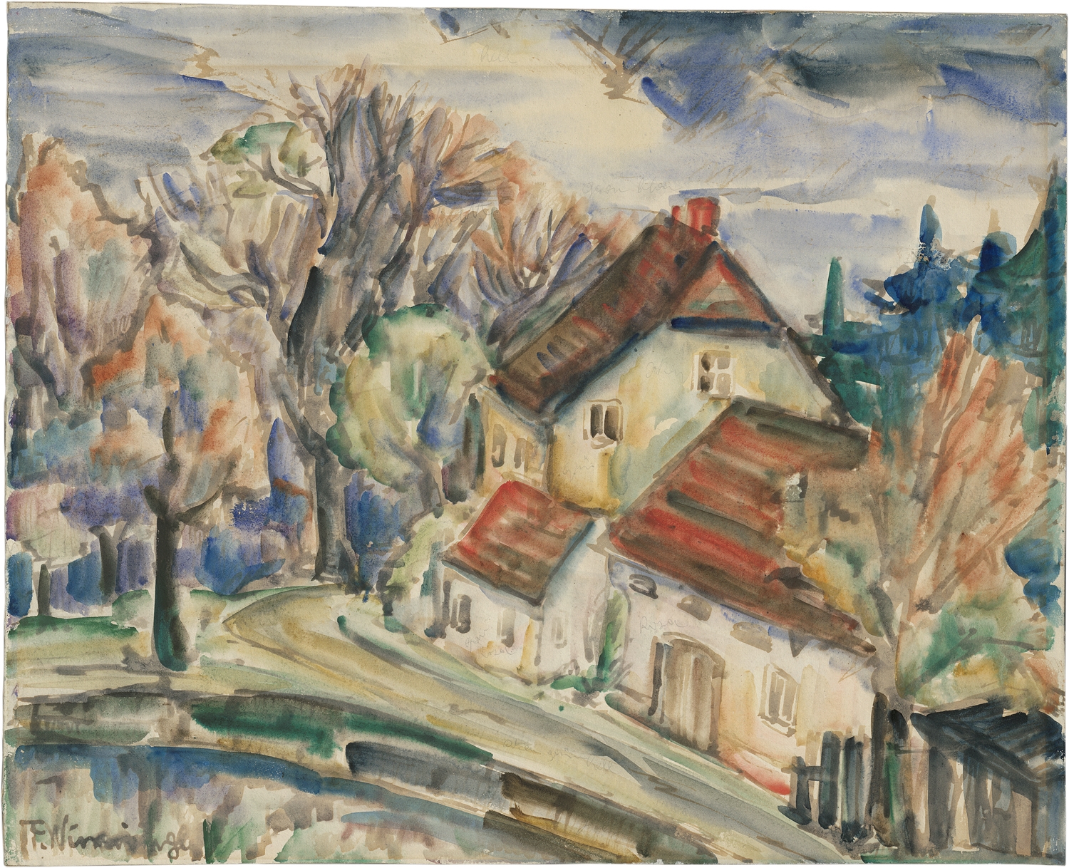 Franz Winninger | 2 Dorflandschaften | MutualArt