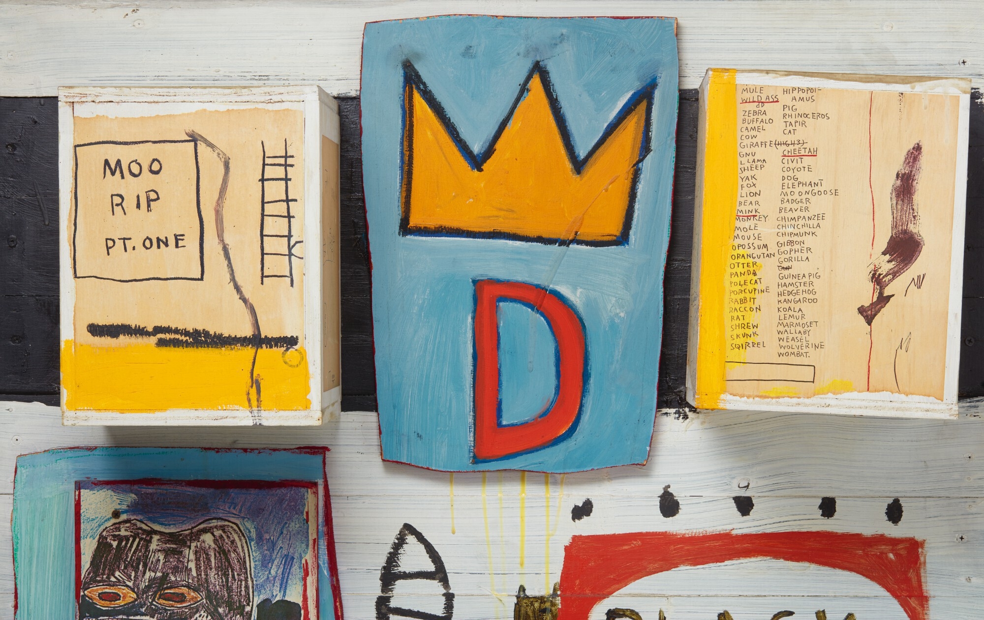 Jean-Michel Basquiat | Black (1986) | MutualArt