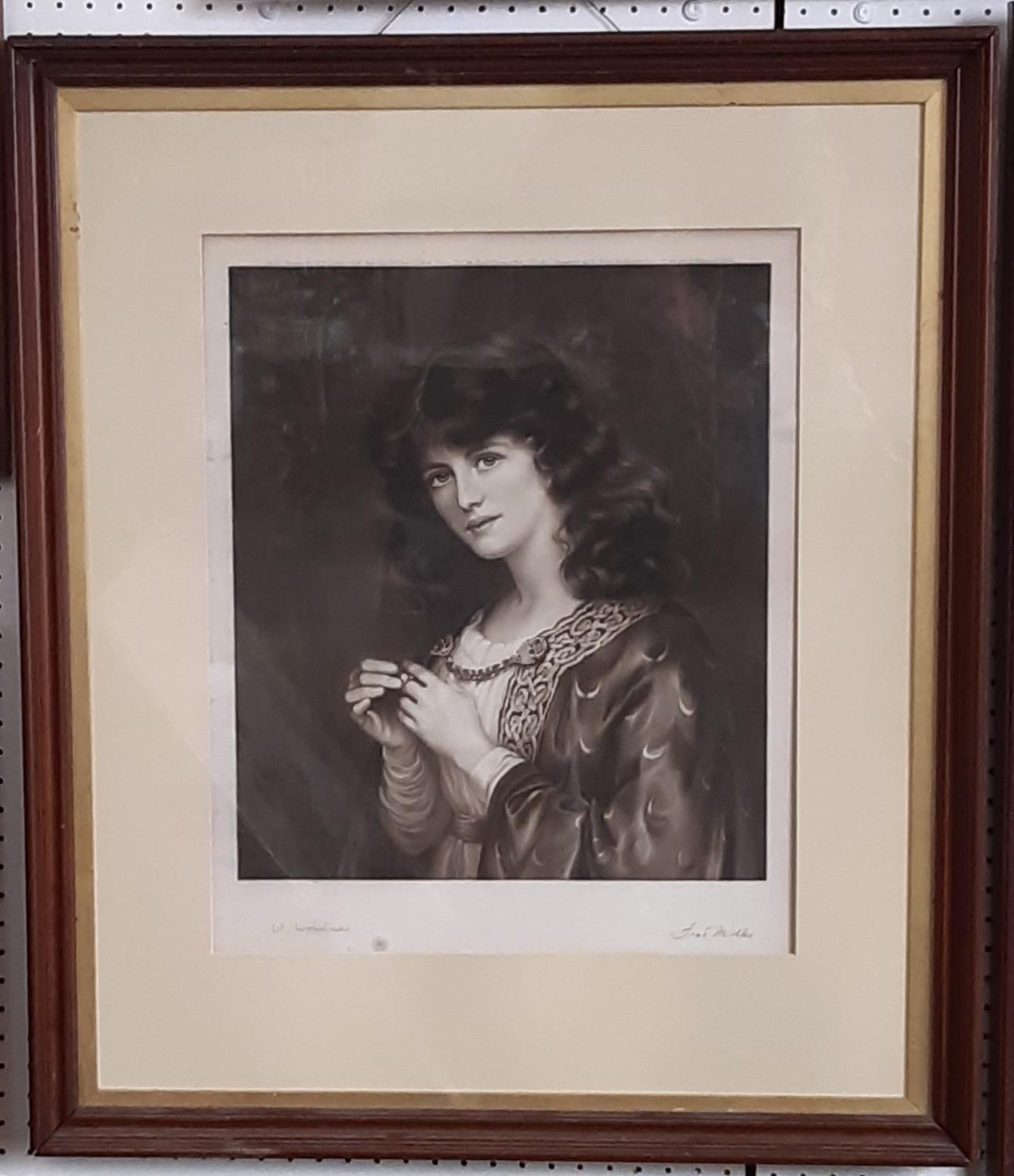 William Clarke Wontner | Portrait of a Beauty (1916) | MutualArt