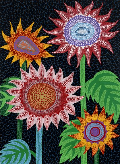 Yayoi Kusama | Flowers (2015) | MutualArt
