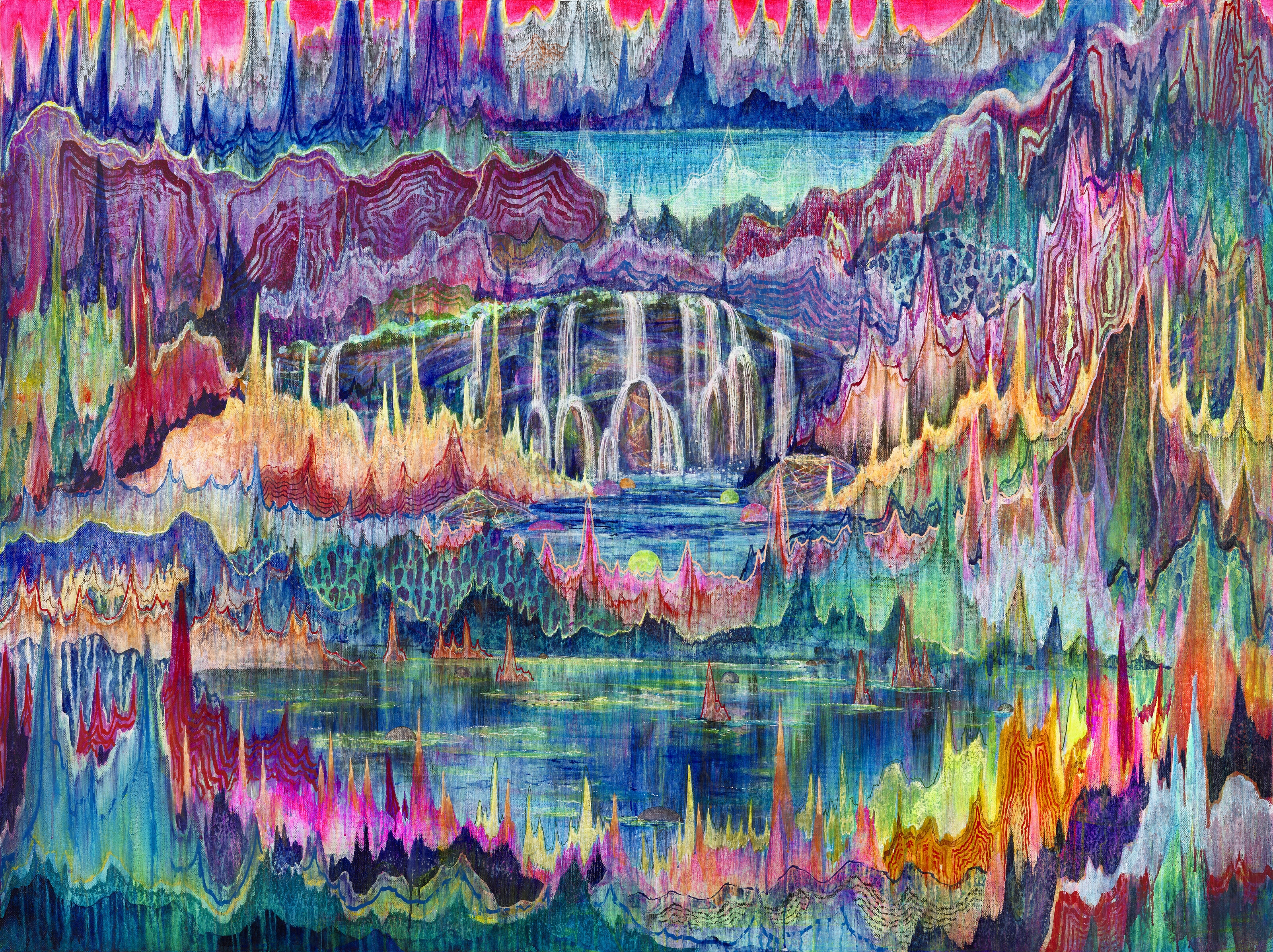 Huang Yuxing | The Secret Realm of Jiuzhai Valley (2018) | MutualArt