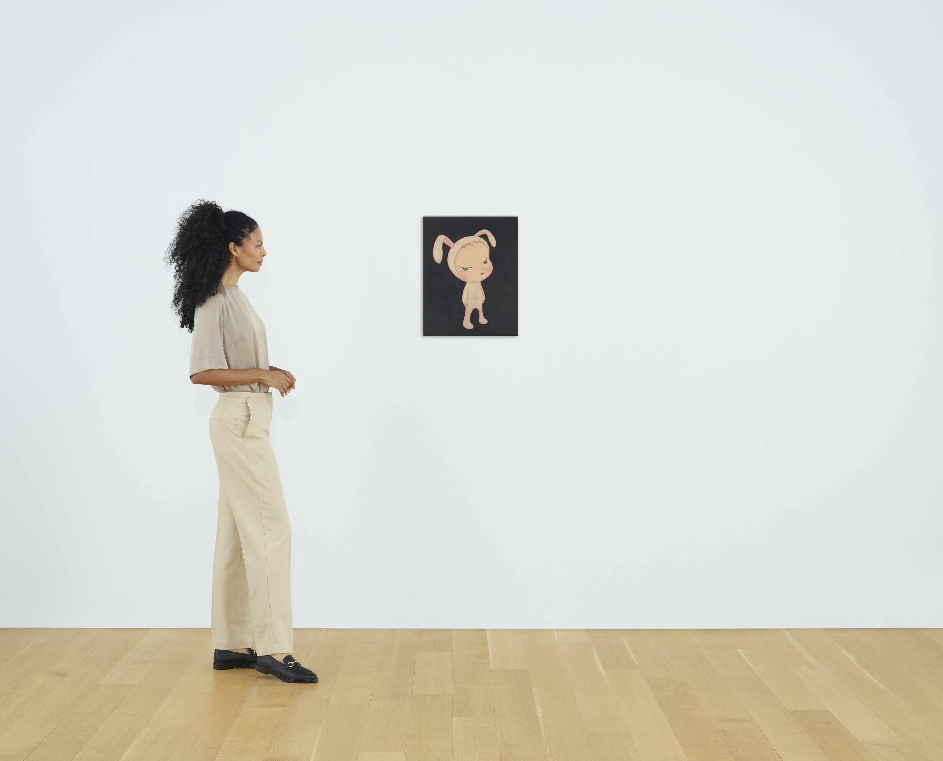 Yoshitomo Nara | Nowhere Bunny in Somewhere (1998) | MutualArt