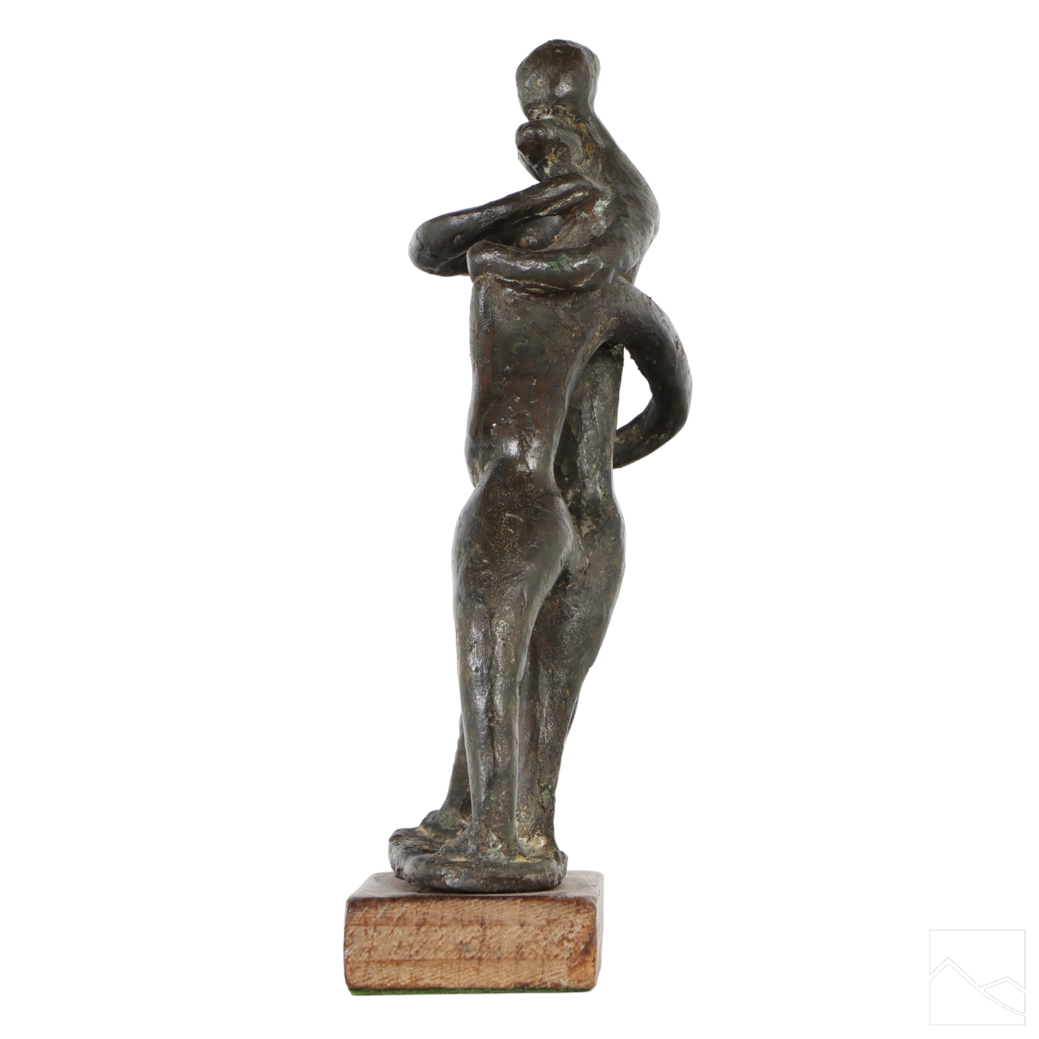 Bernard Brenner | Male and female lovers in an intimate embrace (1939 ...