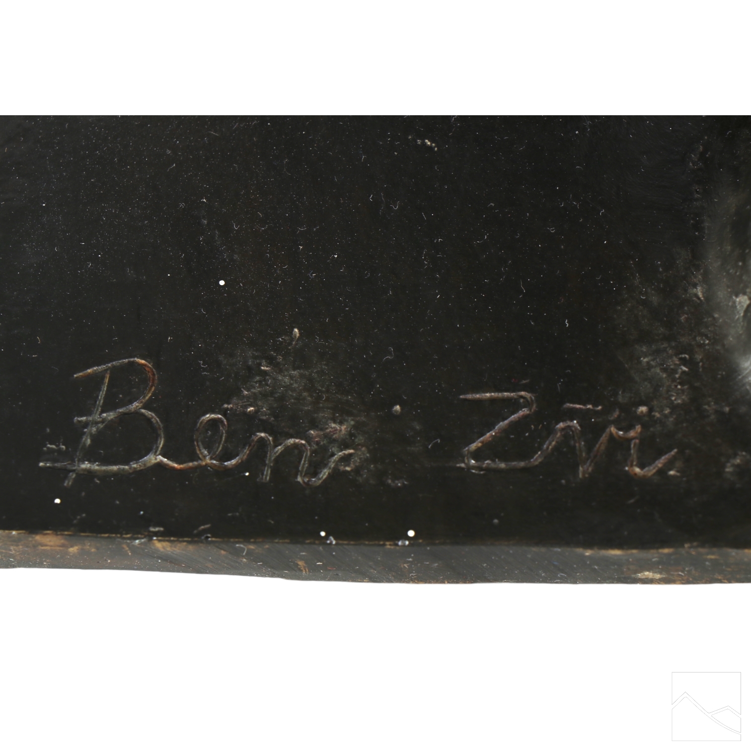 Guedalia Ben-Zvi | Modern figural group depicting a family of three ...