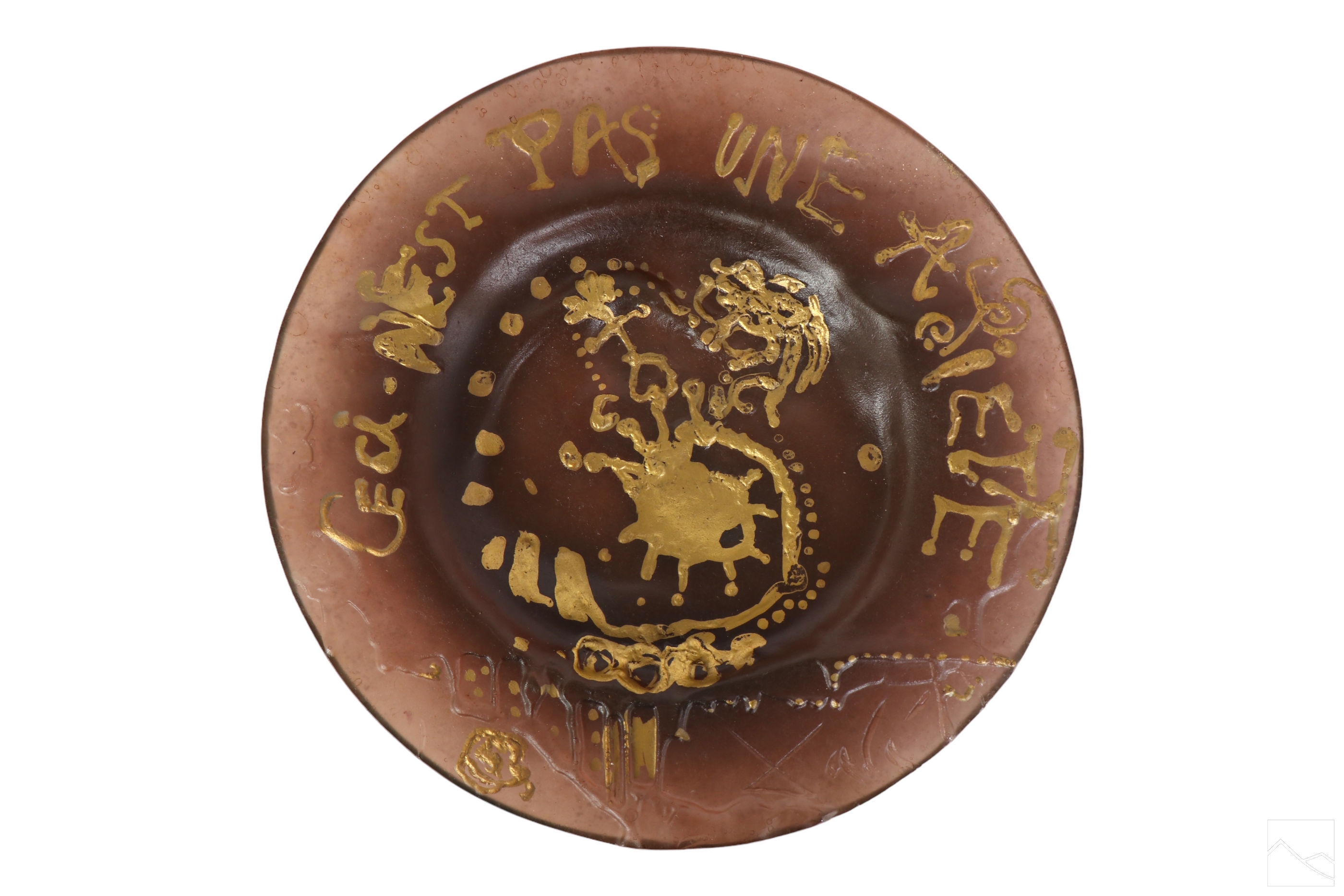 Salvador Dalí | Limited edition Daum French crystal Pate de Verre ...