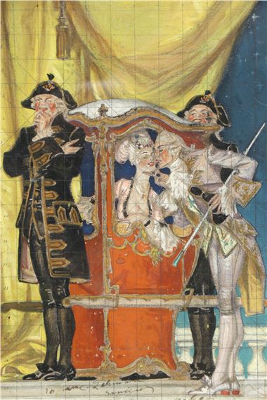 Frank Xavier Leyendecker | Arlecchino and Columbina | MutualArt