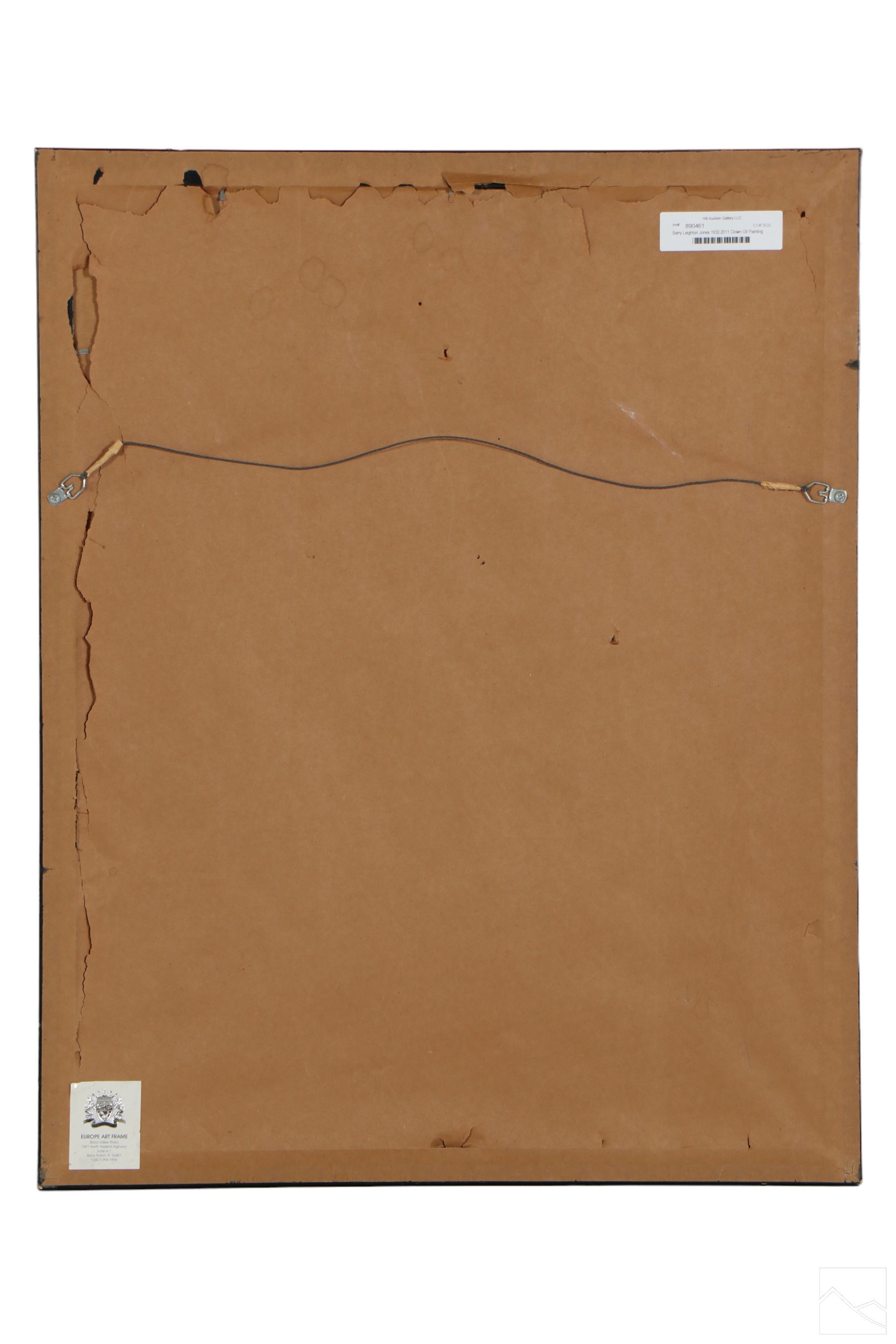 Barry Leighton-Jones | Figural work depicting a male Tramp clown figure ...