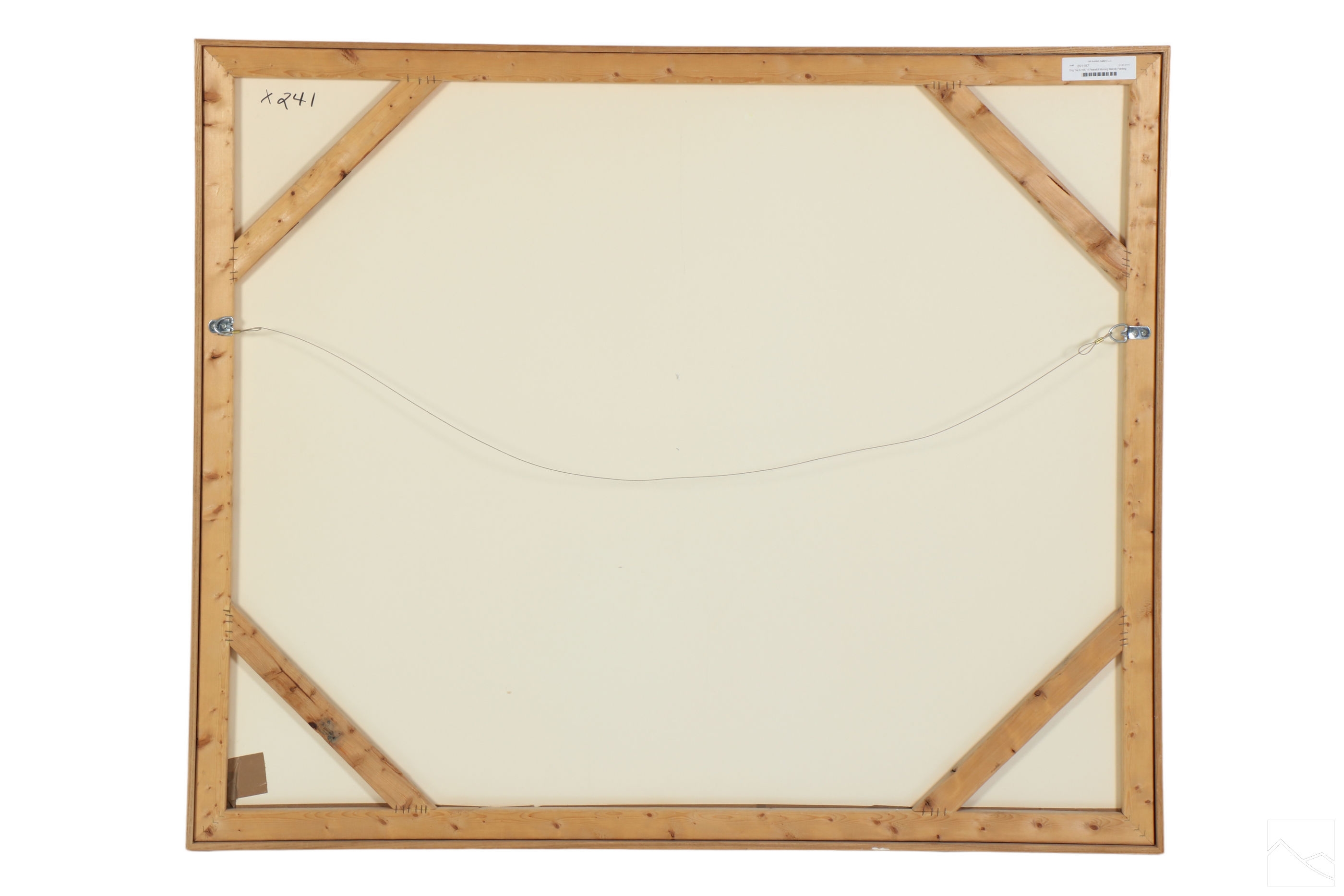 Eng Tay | Colorful figural work depicting two singing female figures ...